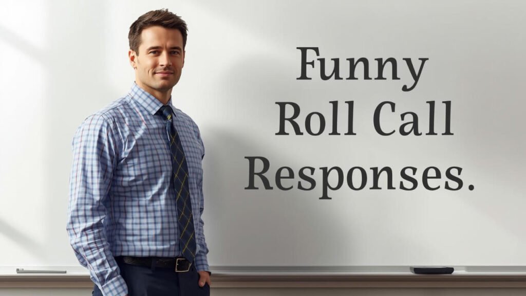 130+ Funny Roll Call Responses That Grab Attention Fast
